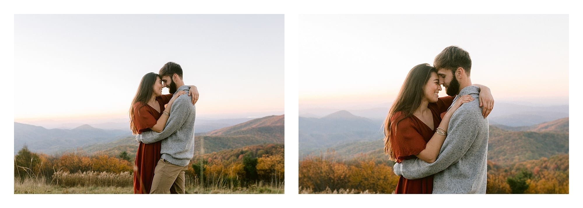 Fall Engagement Session at Max Patch, NC | Sarah & Daniel | Kathy ...