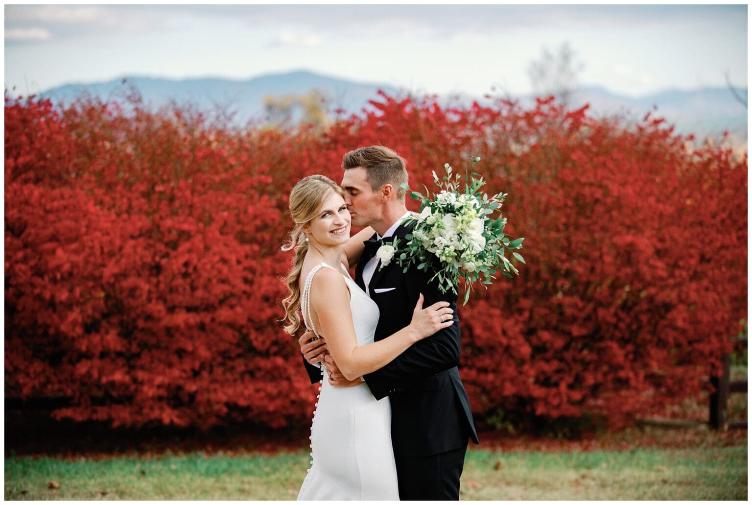 Fall Wedding at Crest Center