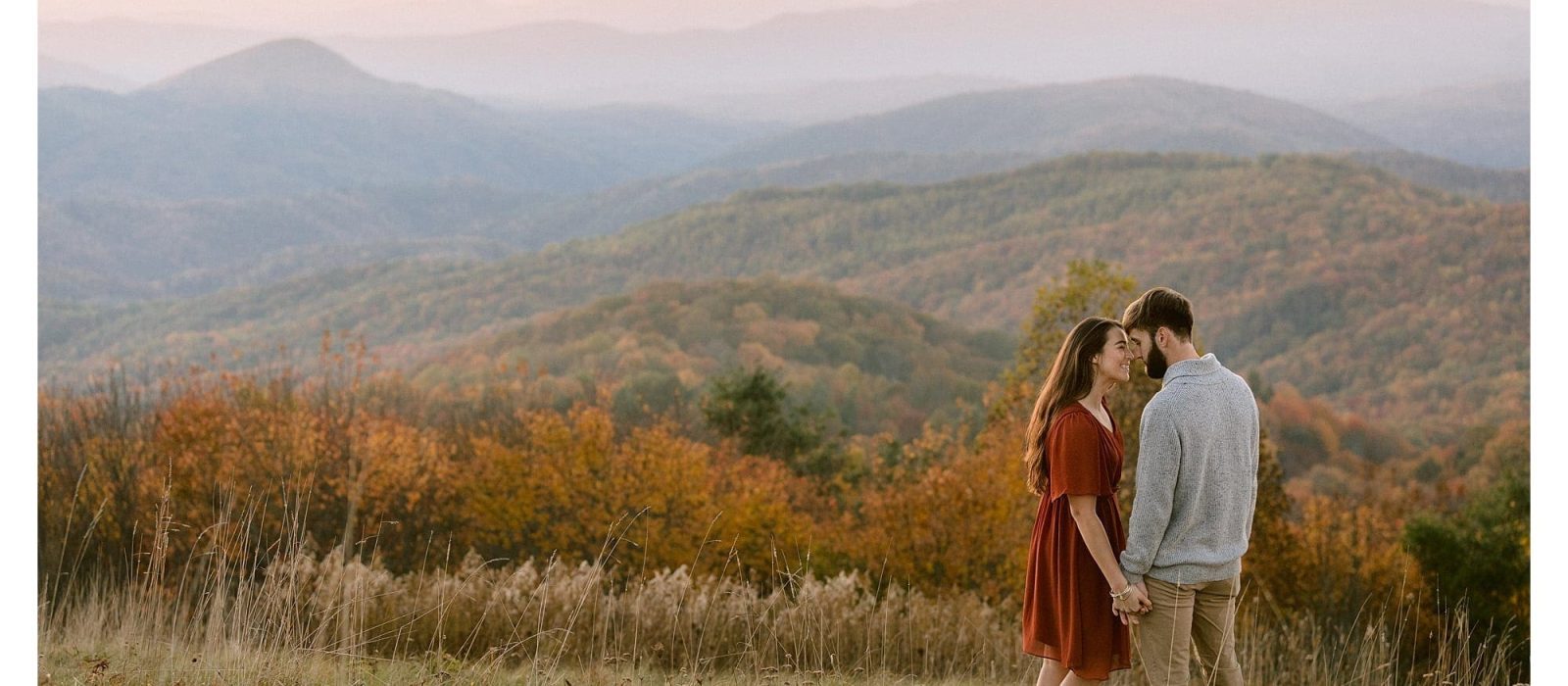 Fall Engagement Session at Max Patch, NC | Sarah & Daniel | Kathy Beaver Photography